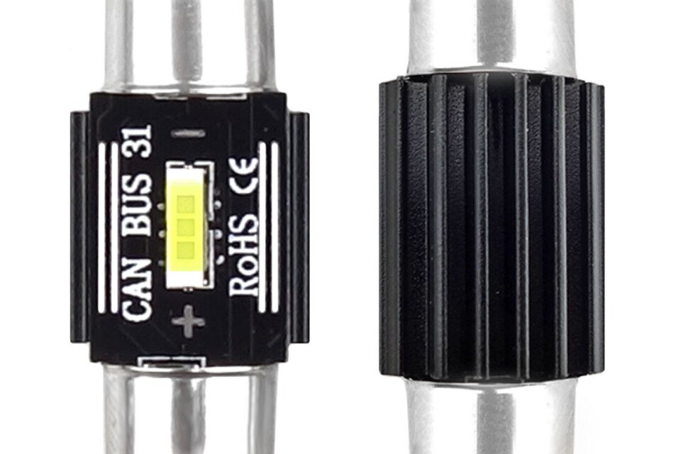 LED CANBUS 1860 1SMD UltraBright Festoon C5W C10W C3W 31mm bijela 12V / 24V