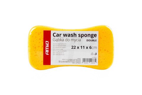 Burete pentru spalarea masinii AMiO DOUBLE, 22 x 11 x 6 cm