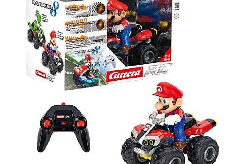 Αυτοκίνητο Radio Control Carrera Nintendo Mario Kart - Mario Quad 1:20