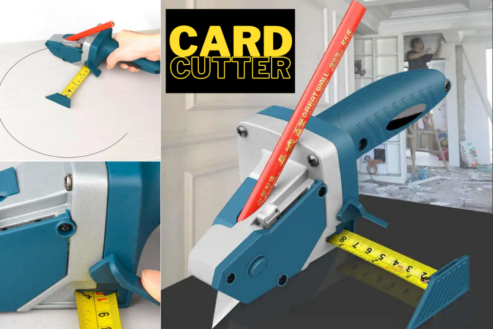 Taglierina multiuso con metro a nastro CardCutter