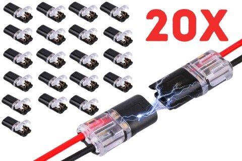 HasConnec konektori za žice, 20 kom