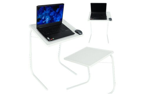Sklopivi stočić za laptop 52k40 cm bele boje