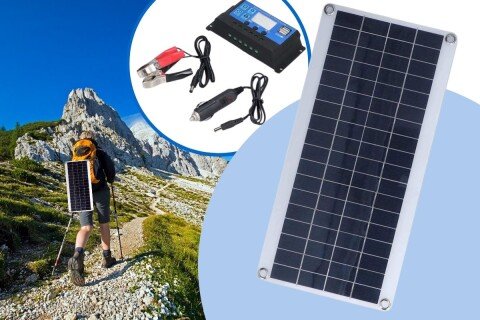 Mini solarni panel SolarBest, bez montaže, jednostrani, do 8W