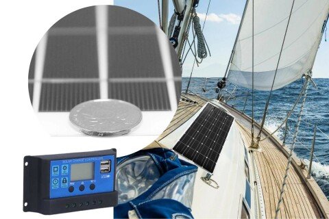 Mini solarni panel SolarBest, bez montaže, jednostrani, do 8W