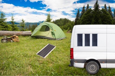 Mini solarni panel SolarBest, bez montaže, jednostrani, do 8W